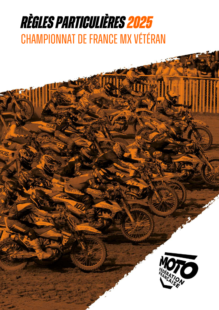 Mx Vétéran - 2025 | FFMoto